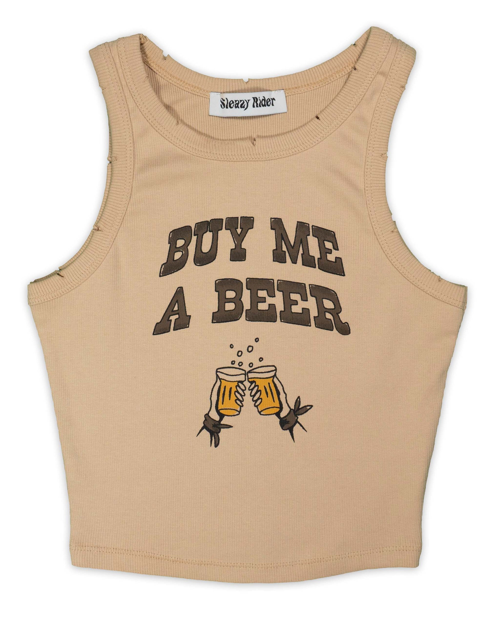 Buy Me A Beer Tank Top | Sleazy Rider